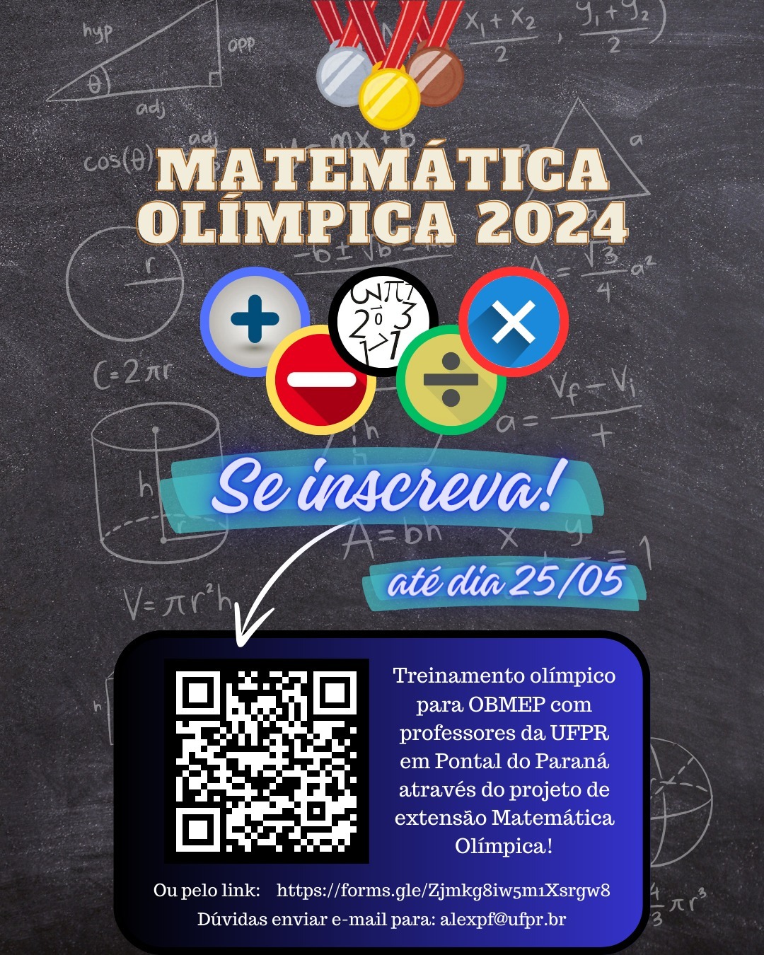 Inscrições até 25/05 para encontros semanais preparatórios para ...